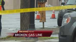 Broken gas line forces evacuations in Midtown