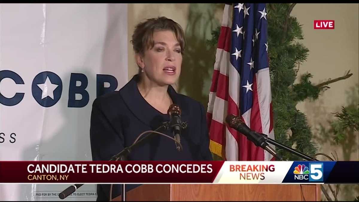 Democrat Tedra Cobb concedes to Rep. Elise Stefanik
