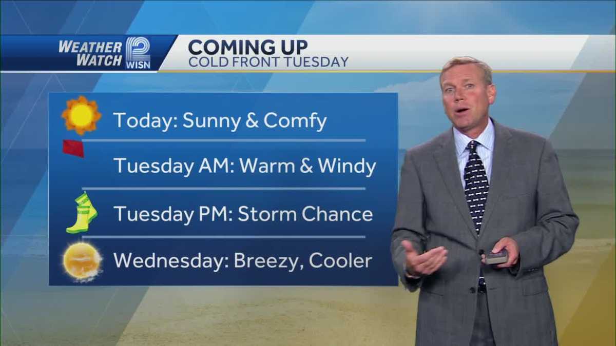 Weather: Tuesday Cold Front