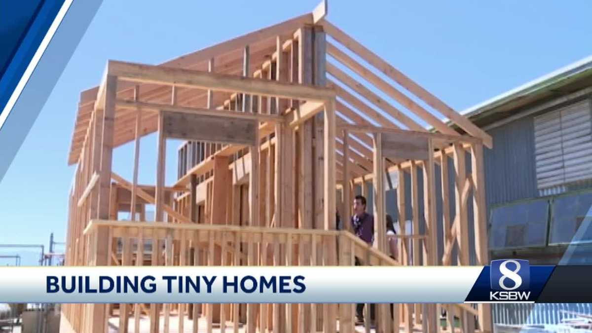 Inmates at CTF Soledad building tiny homes for homeless