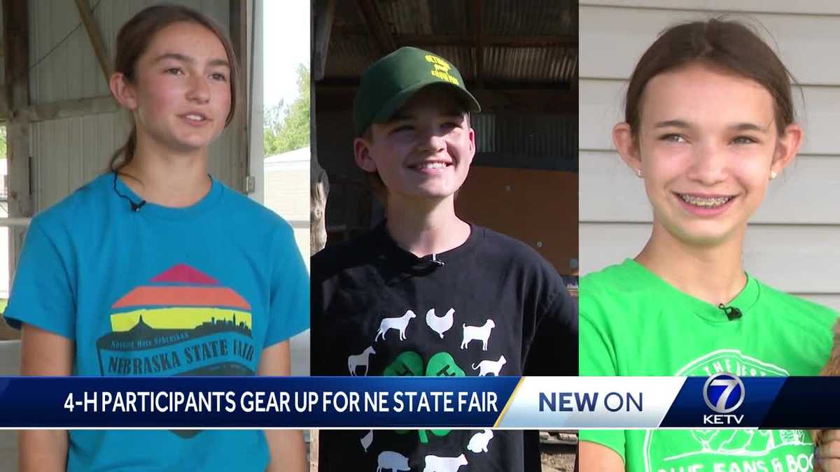 Nebraska Extension 4-H participants gear up for the NE State Fair