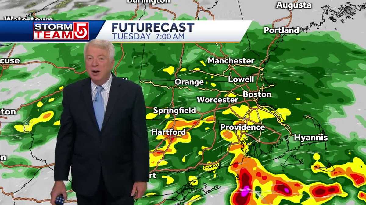 Video: Downpours to impact morning commute with flooding threat