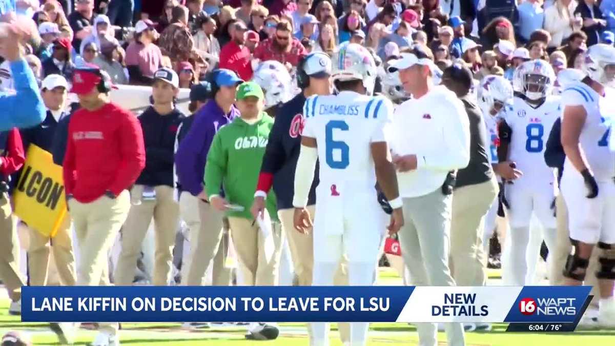 Mississippi's Confederate past a reason why Lane Kiffin left Ole Miss