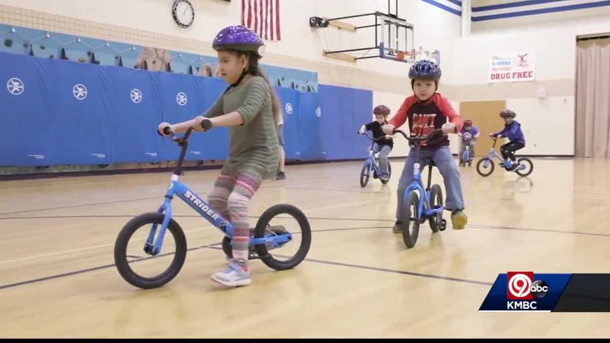 Kansas City principal incorporates bike riding in PE class