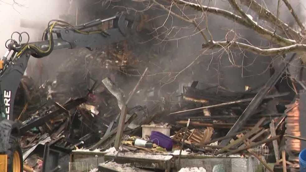 Crews battle hoarding blaze that burned through floors in Westmoreland