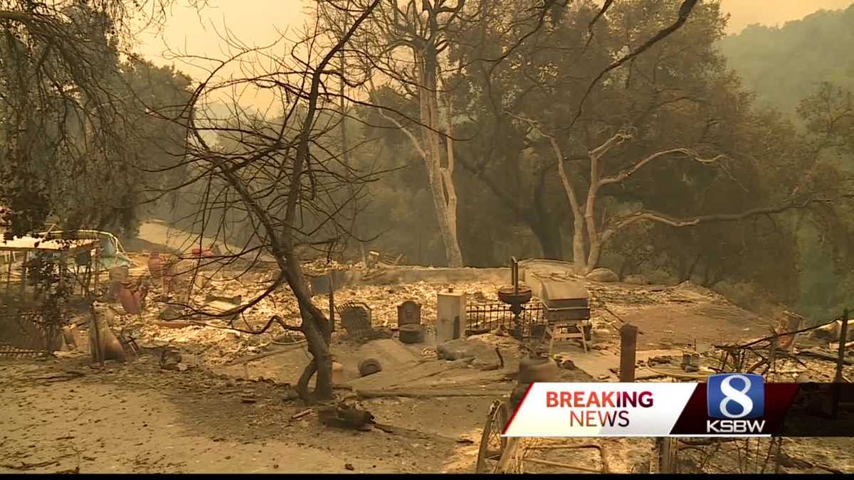 Carmel Fire burns multiple structures Wednesday