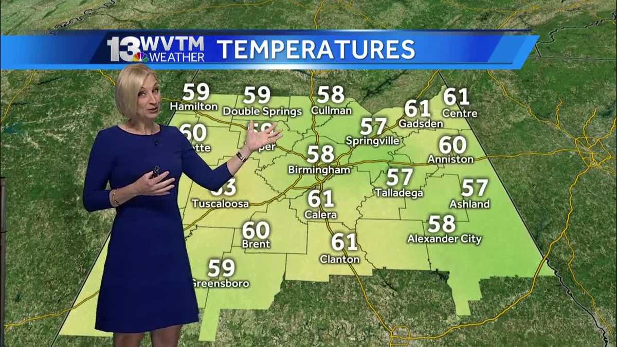 Stephanie Walker's Monday forecast