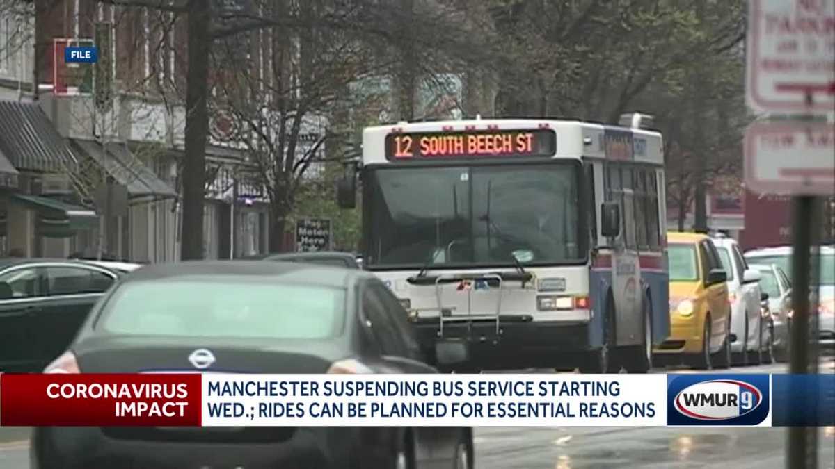 Manchester Transit Authority suspends fixed route service April 1