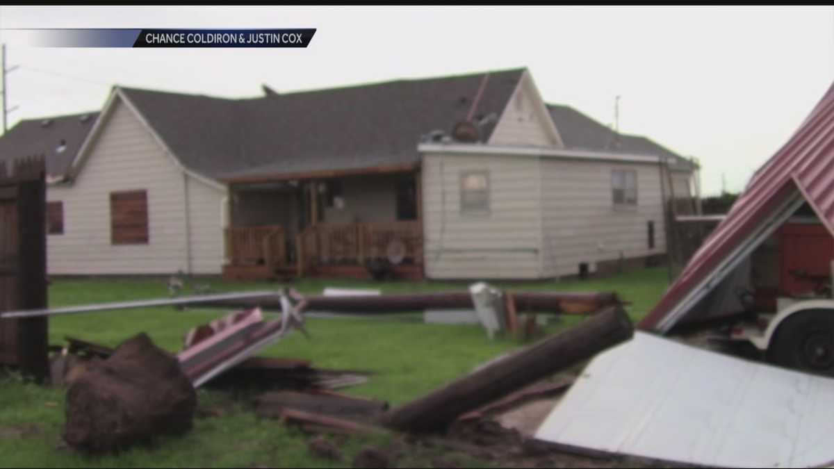 Weatherford buildings take damage after storms roll through