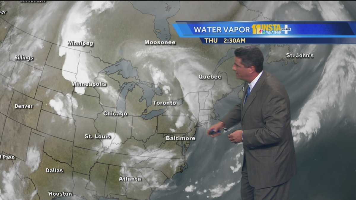 Warm, humid today; Late storms possible