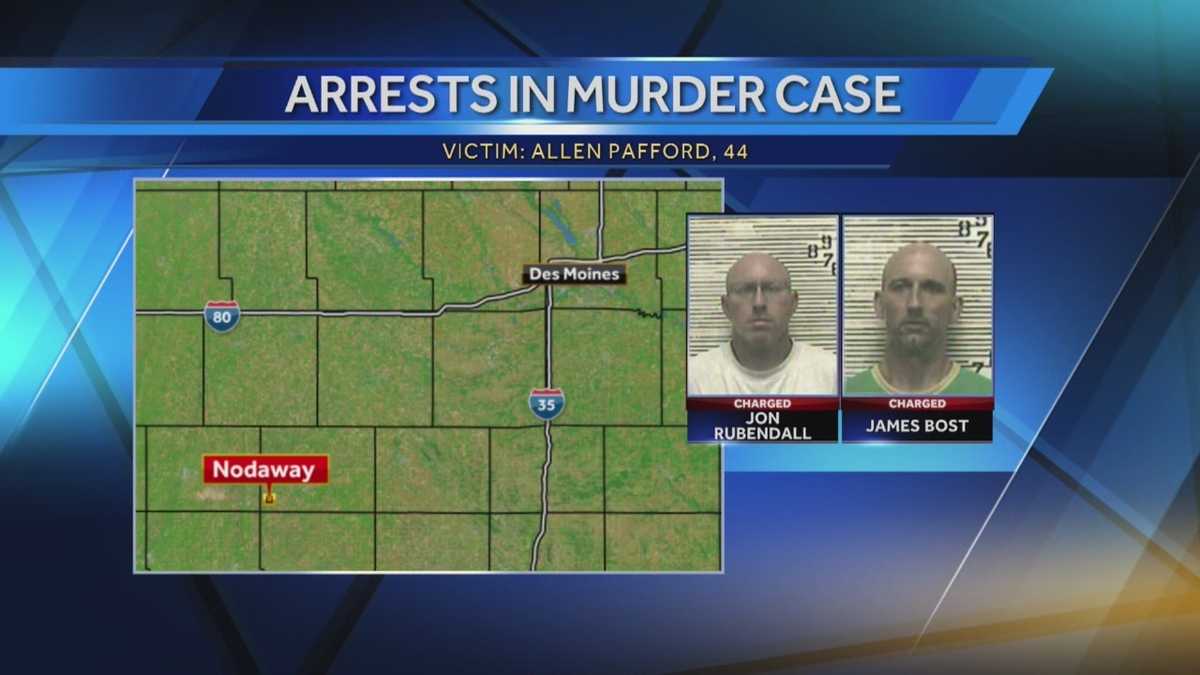Two men charged in homicide after mom found son dead