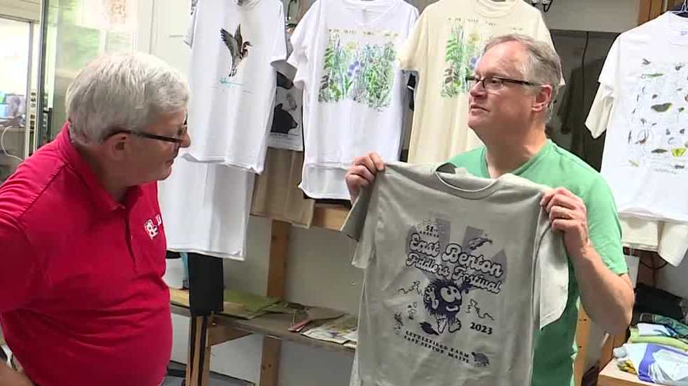 Liberty Graphics showcases Maine artists on shirts since 1977