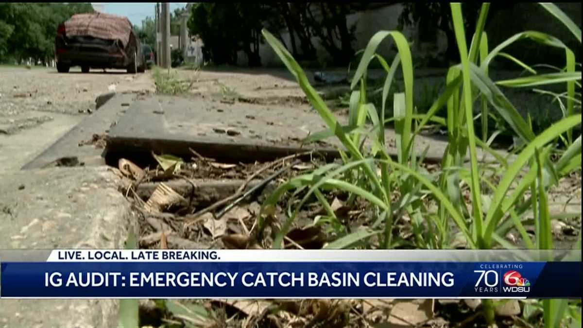 OIG: Emergency catch-basin cleaning report exposes lack of maintenance