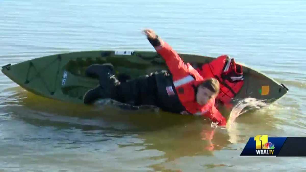Coast Guard demonstrates cold-water rescues to raise awareness of risks