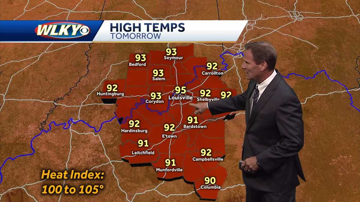 Oppressive heat and spotty storm chances continue