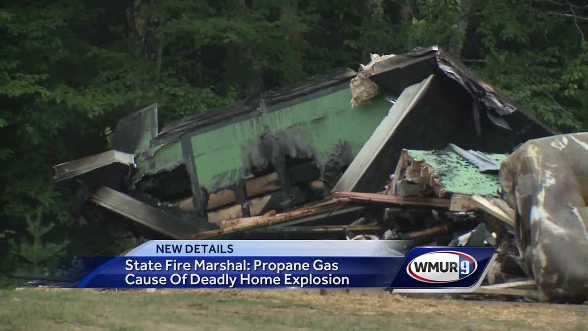 Propane gas caused New Boston house explosion, fire marshal says