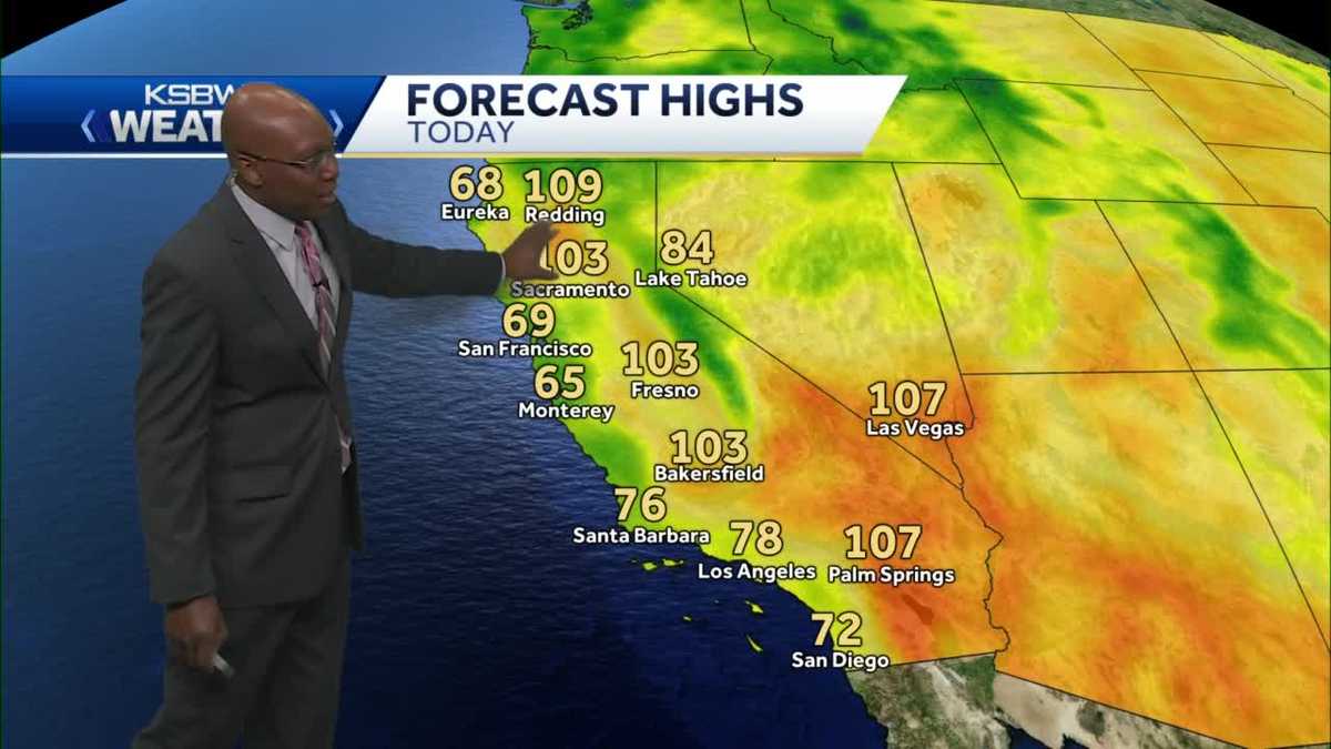Mild Coastal Conditions – Warm Inland