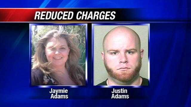 Charges against Justin Adams reduced to manslaughter