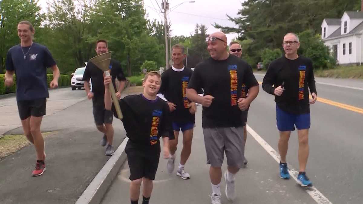 Maine law enforcement take part in Special Olympics torch run