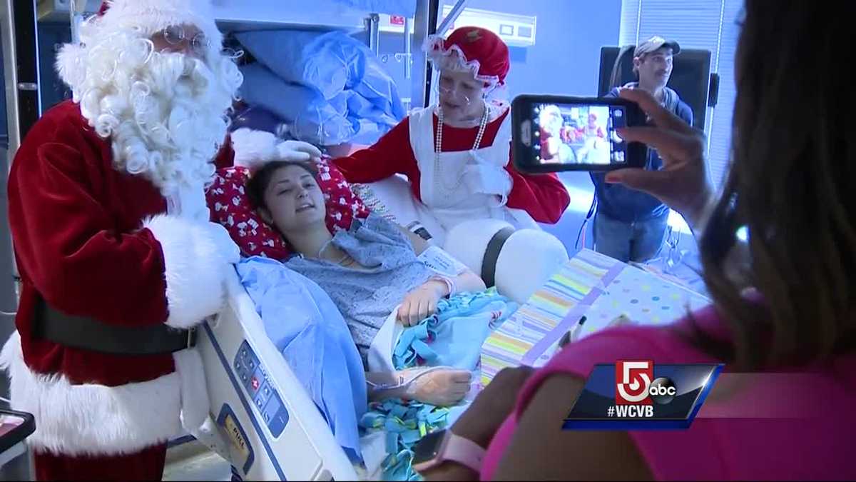 Christmas in July: Santa makes a visit to Shriners Hospital for Children