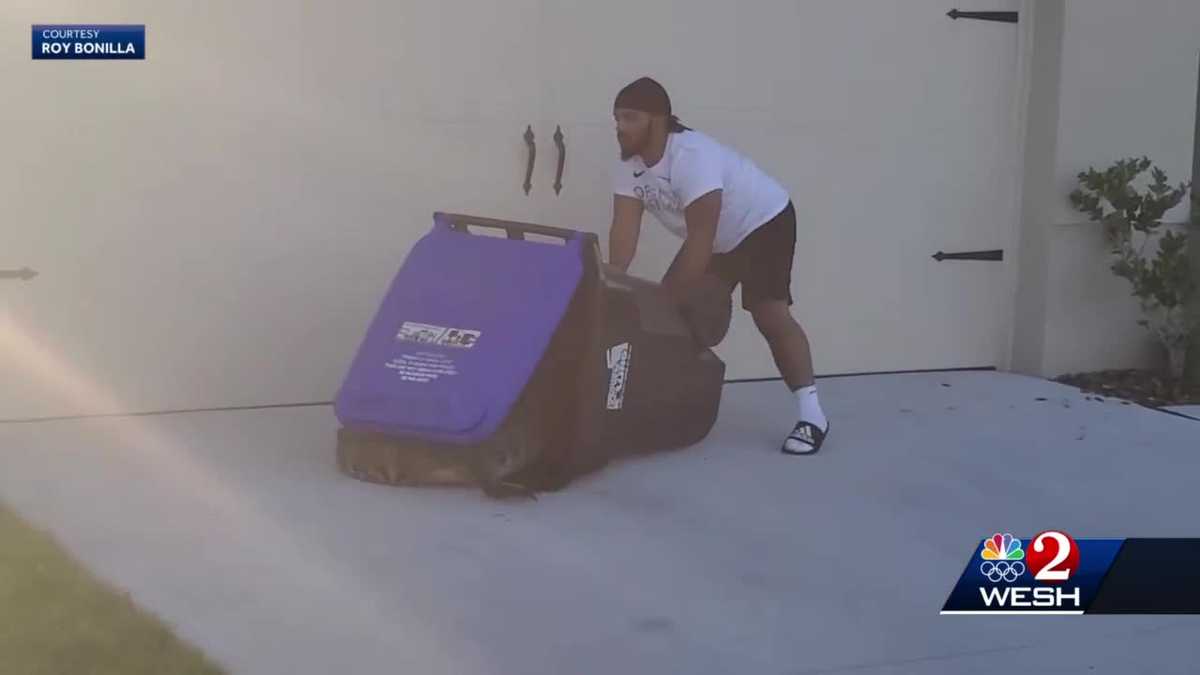 'Did it my own way': WESH speaks to Florida man who used trash can to ...
