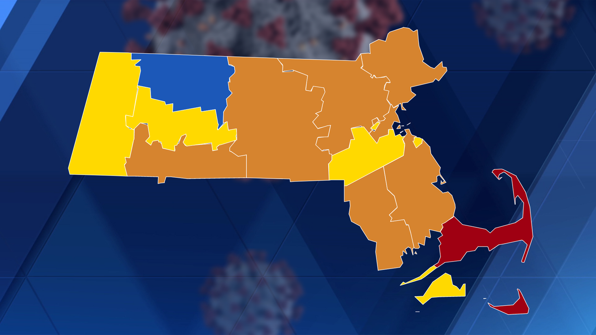 CDC: 9 Mass. counties now at 'substantial' risk for COVID-19 spread