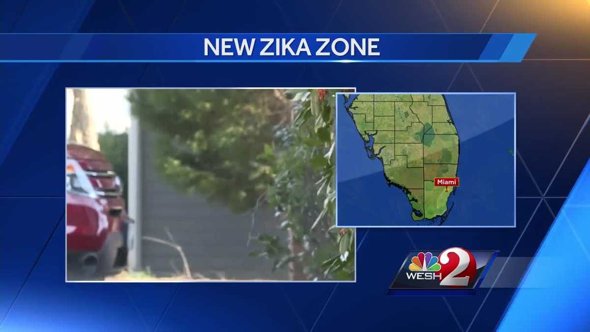 New Zika zone identified in Florida