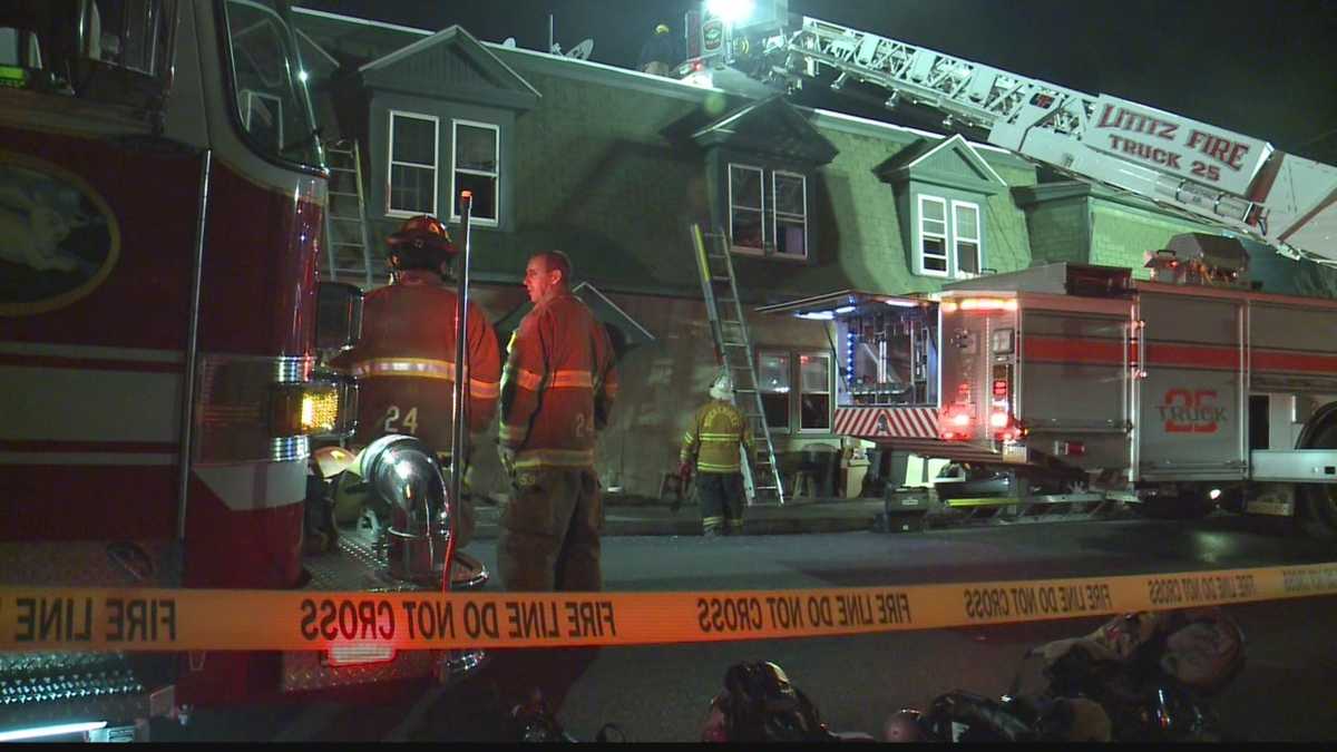 Fire spreads through Lititz apartment complex