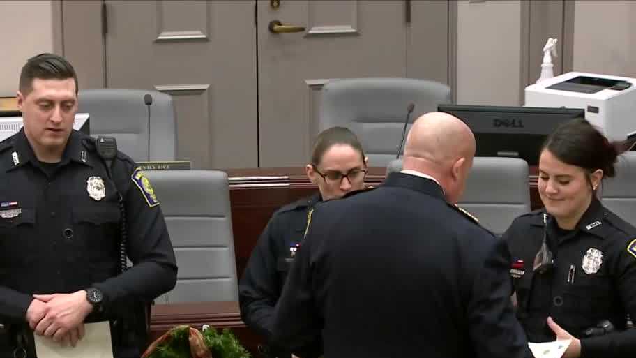 Manchester NH police officers honored at awards ceremony