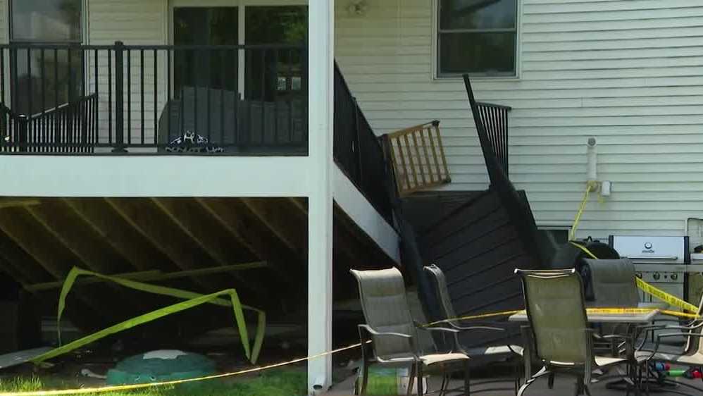 Deck collapse at Iowa birthday party sparks safety concerns