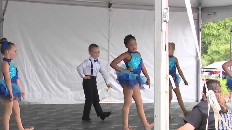 Families enjoy socially distant dance recital in Hudson