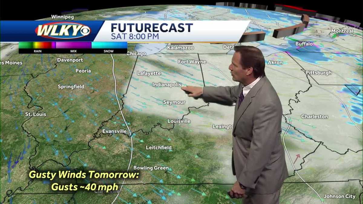 A chilly weekend ahead