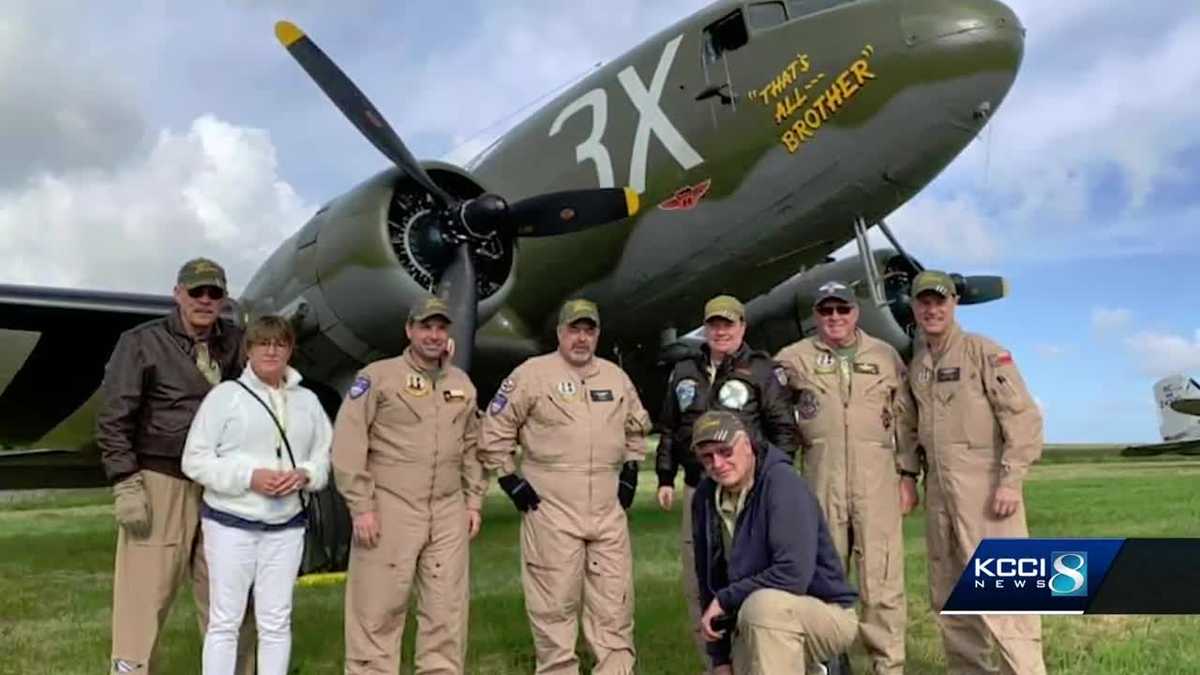 Iowa pilot takes WWII plane back to beaches of Normandy