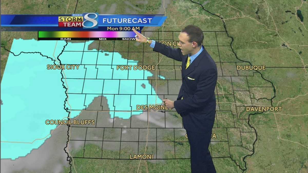 KCCI 8 News Sunday forecast