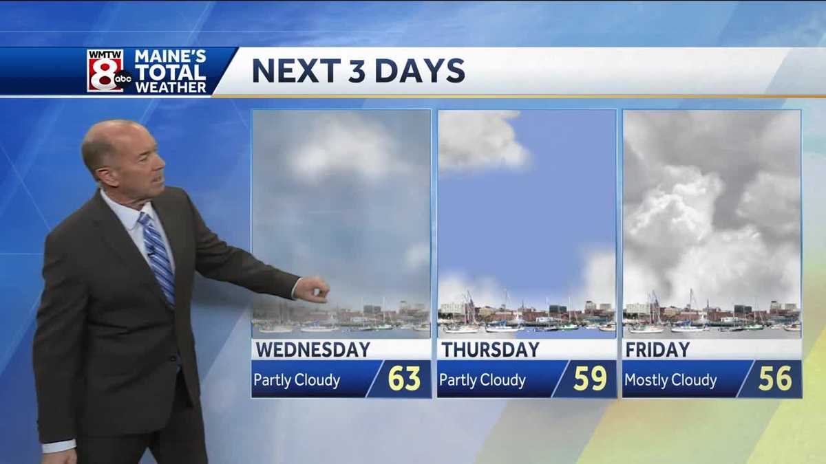 Areas of fog tonight with midweek sunshine tomorrow