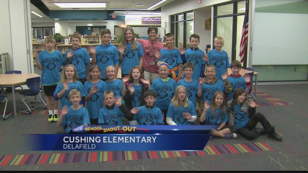 10/14 Shout Out: 5th graders, Cushing Elementary, Delafield