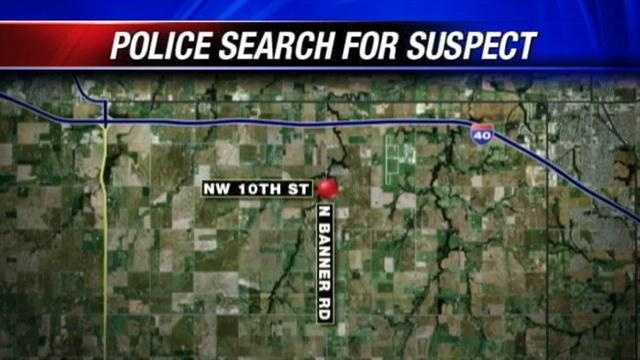 El Reno police search for suspect after chase