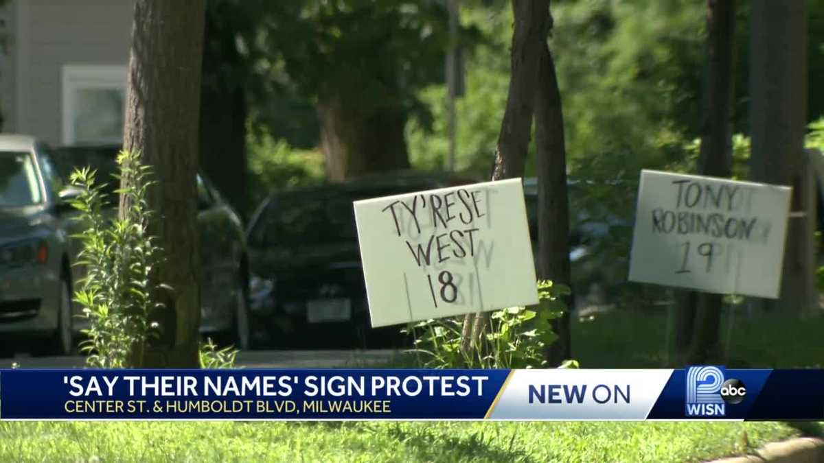 Black Lives Matter yard signs send powerful message in Riverwest