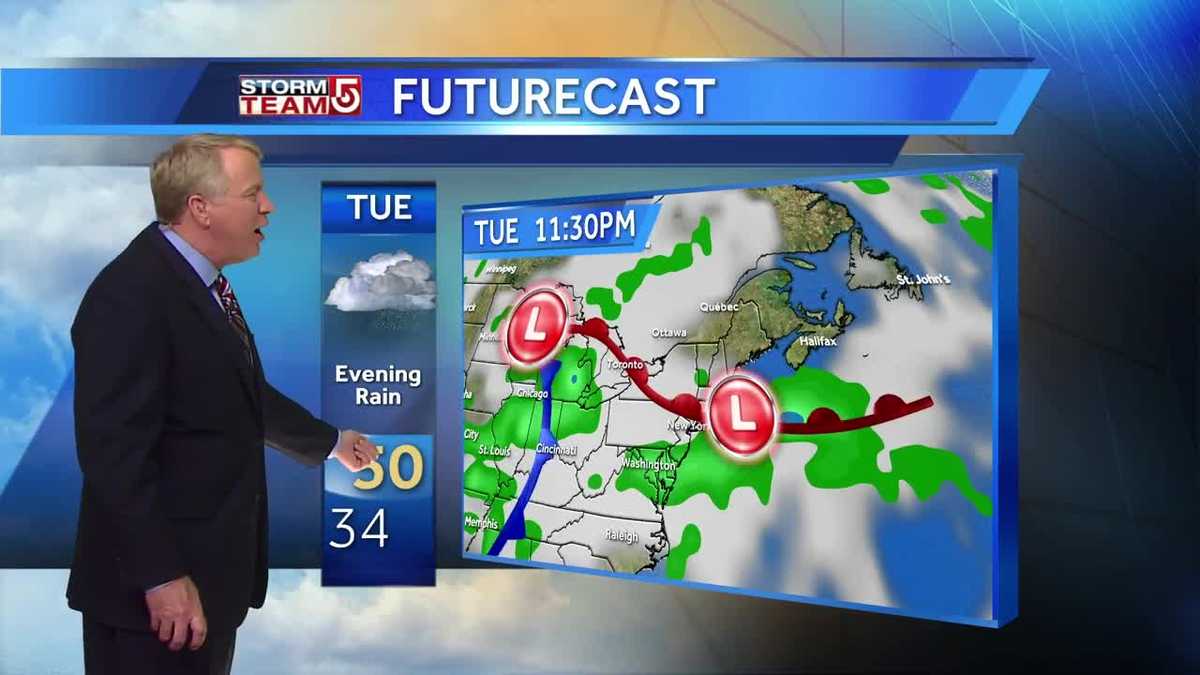 Video: Dramatic temperature drop Sunday