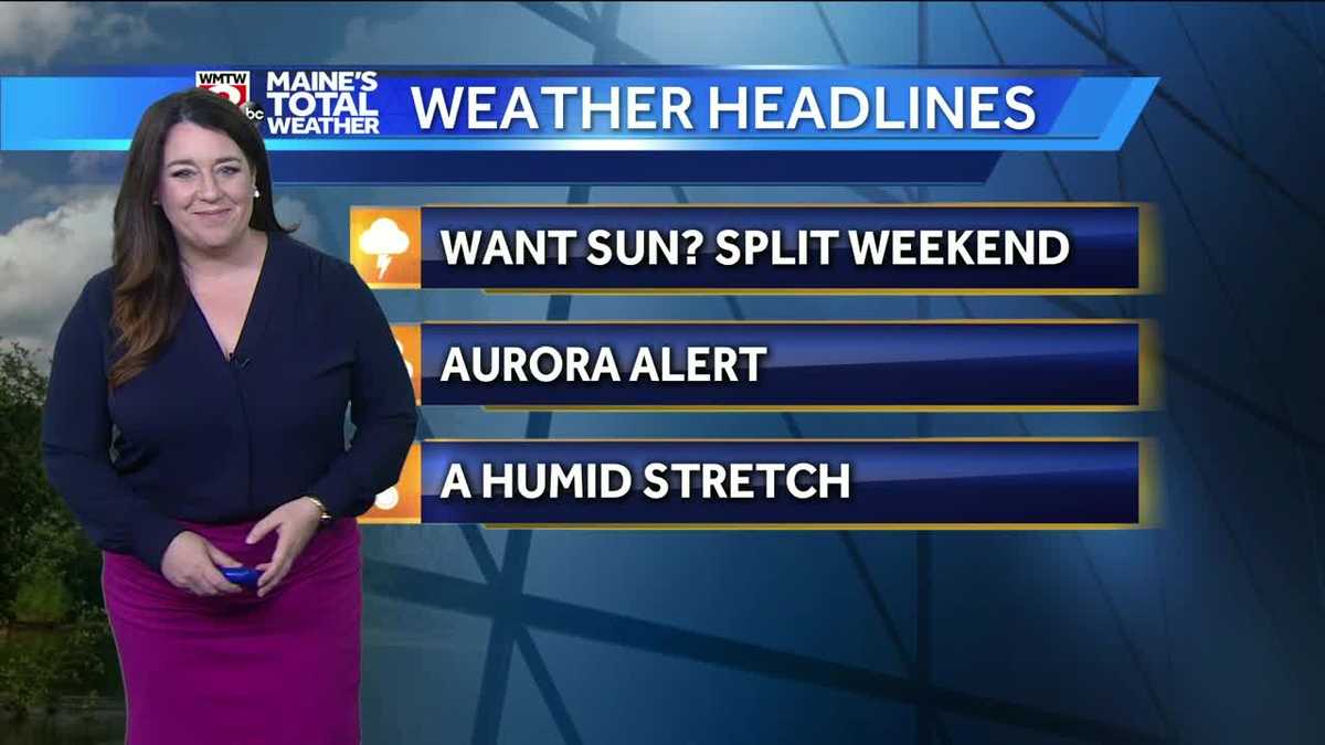 A split weekend, warmer stretch ahead