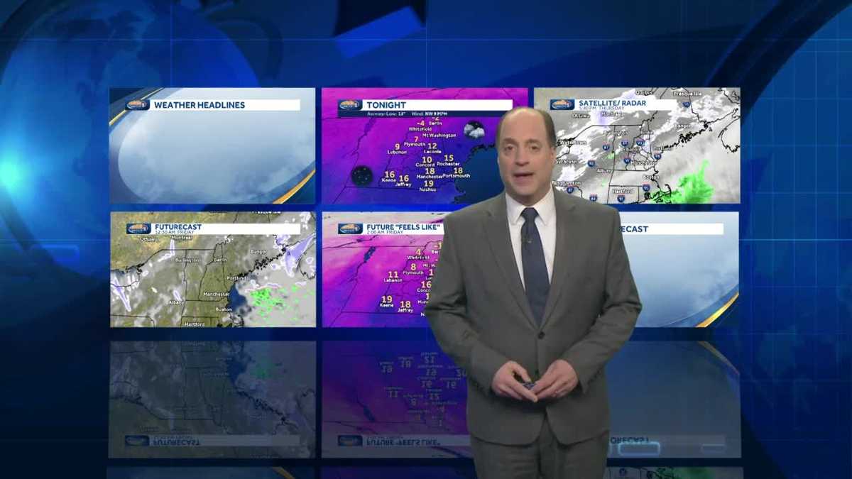 Watch: Frigid Friday ahead