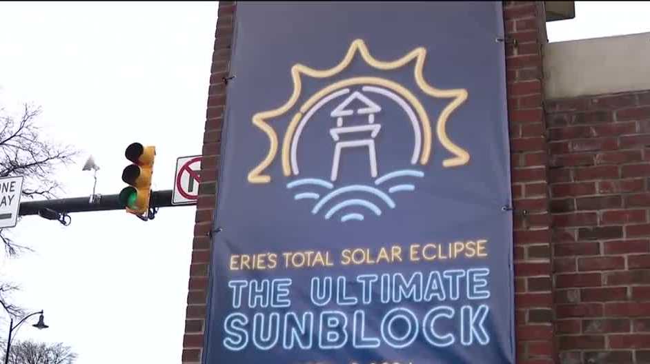 Erie braces for largest gathering in city's history for eclipse