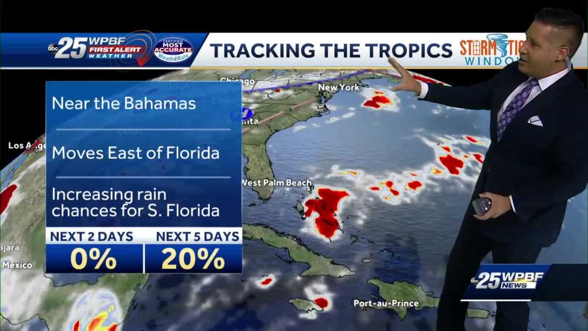 Rain chances increasing the next few days