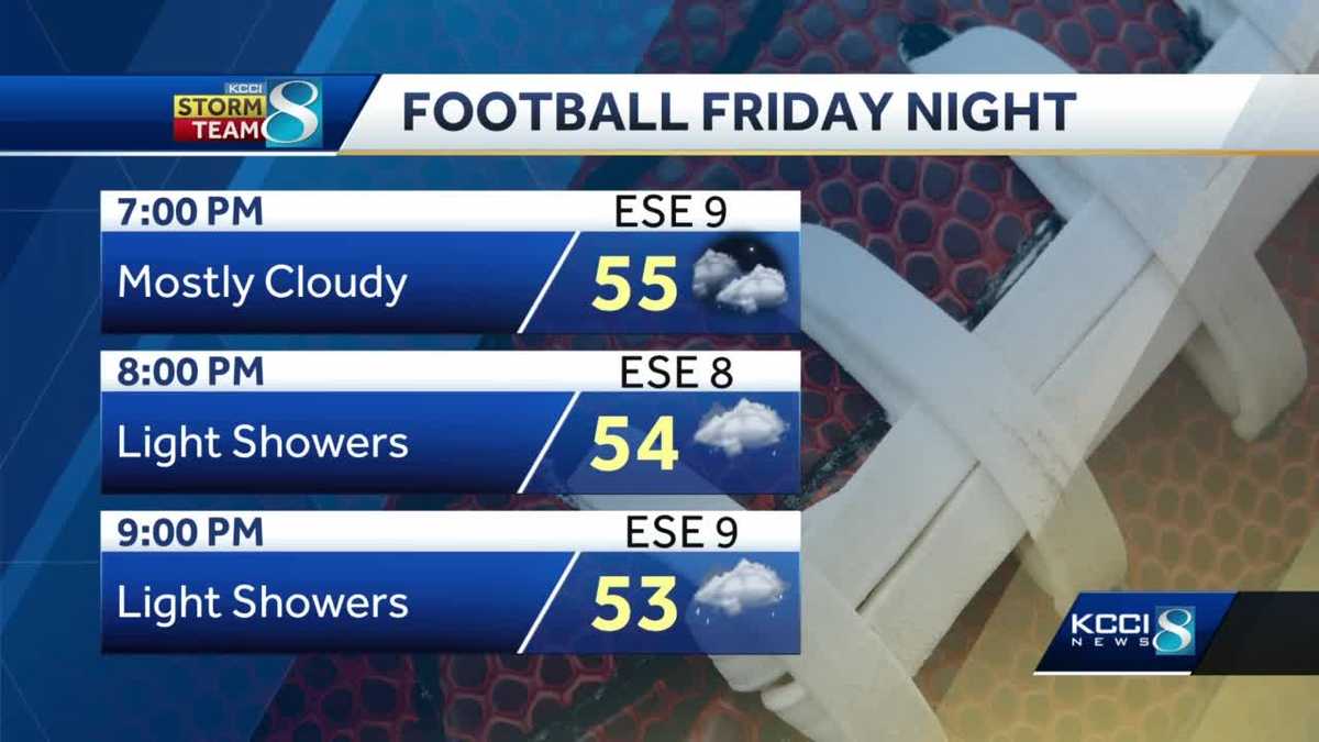 Perfect fall weather for Football Friday Night