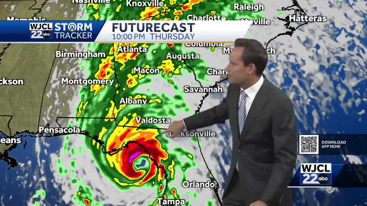 Savannah: Tracking the impacts from Helene