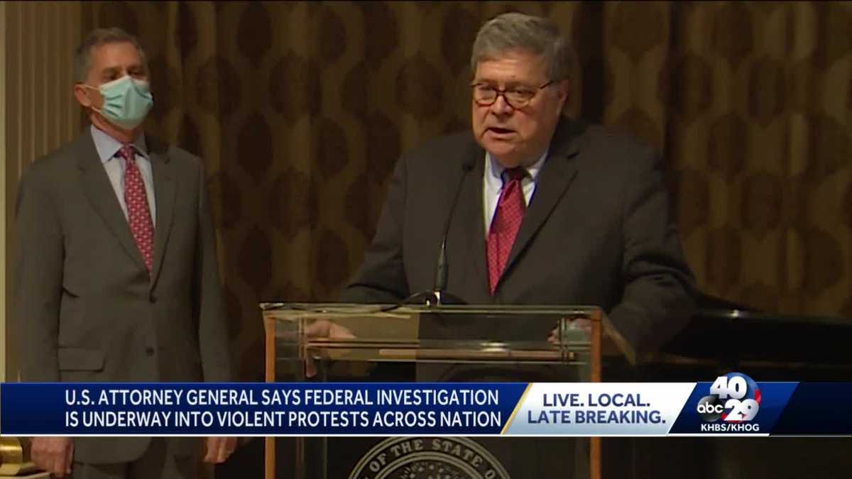 U.S. Attorney General Speaks in Arkansas