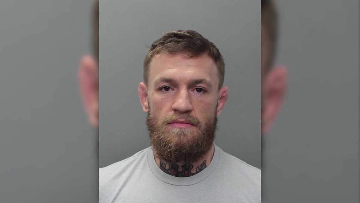 MMA fighter Conor McGregor arrested for allegedly stealing, smashing ...