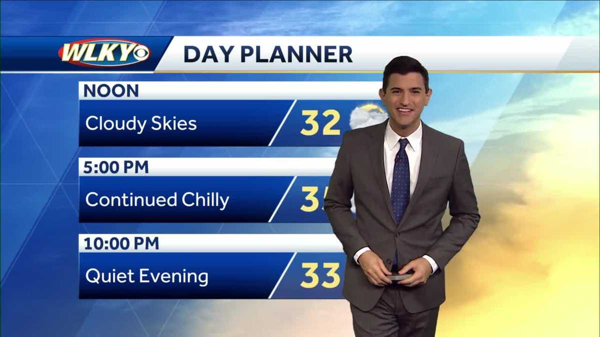 Cloudy and chilly Tuesday, before a late week warm up