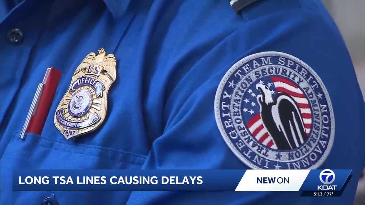 Long TSA lines reported across the U.S.