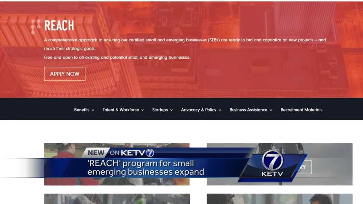 "REACH" program for small and emerging businesses expands